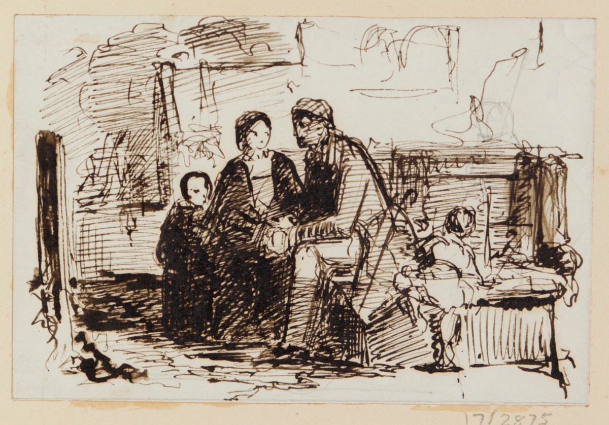 Sketch for The Wounded Man | Works of Art | RA Collection | Royal ...