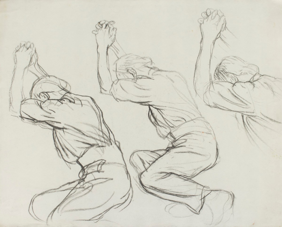 Studies for the praying figure in 'Renaissance' | Works of Art | RA ...