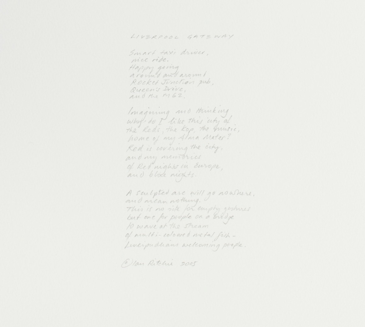 Liverpool Gateway | Works of Art | RA Collection | Royal Academy of Arts