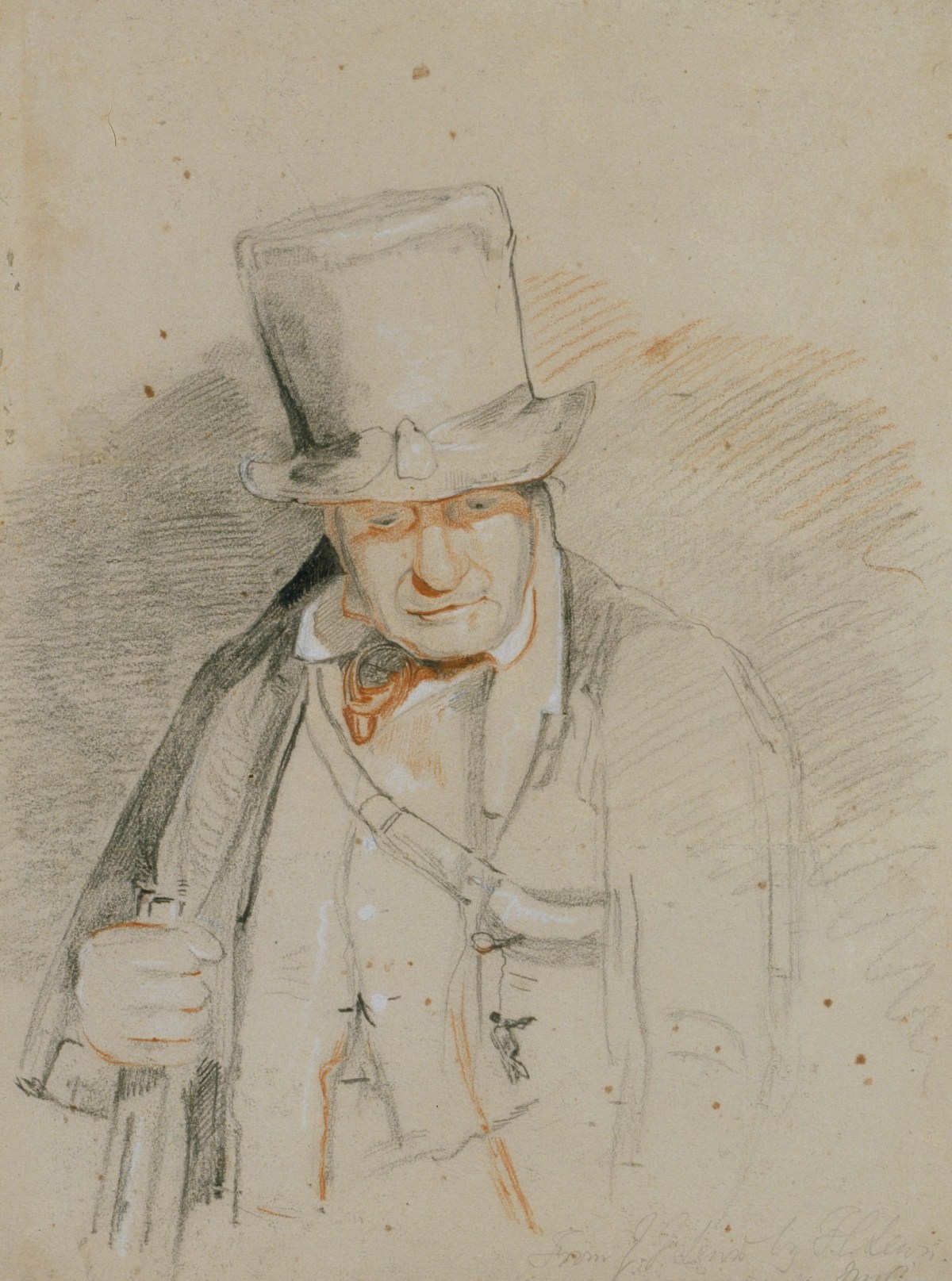 Drawing after 'A Head Keeper, Windsor Castle' | Works of Art | RA ...