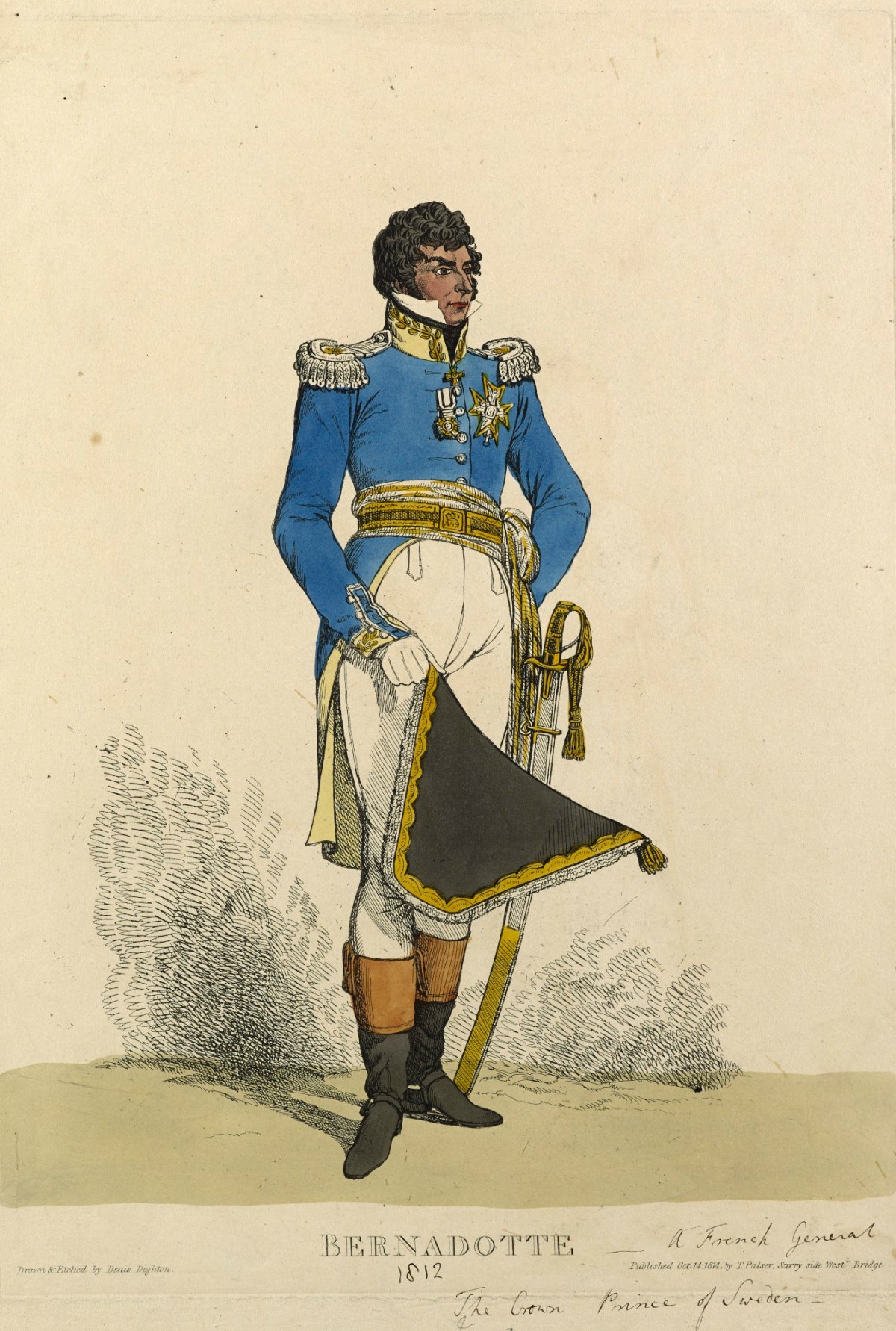 Bernadotte, the Crown Prince of Sweden | Works of Art | RA Collection ...