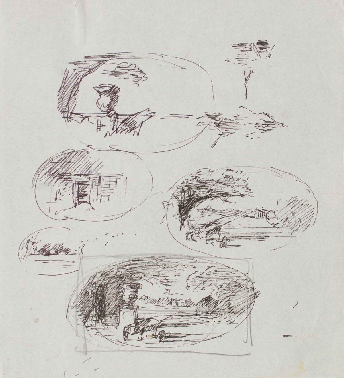 Sketches for Halcyon Days | Works of Art | RA Collection | Royal ...