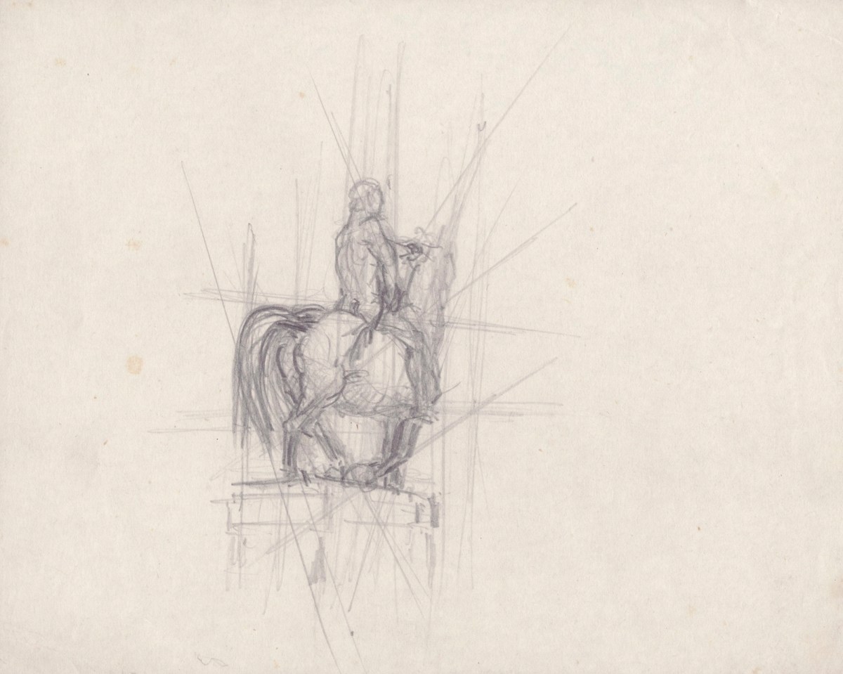 Drawing for 'Kronos' | Works of Art | RA Collection | Royal Academy of Arts
