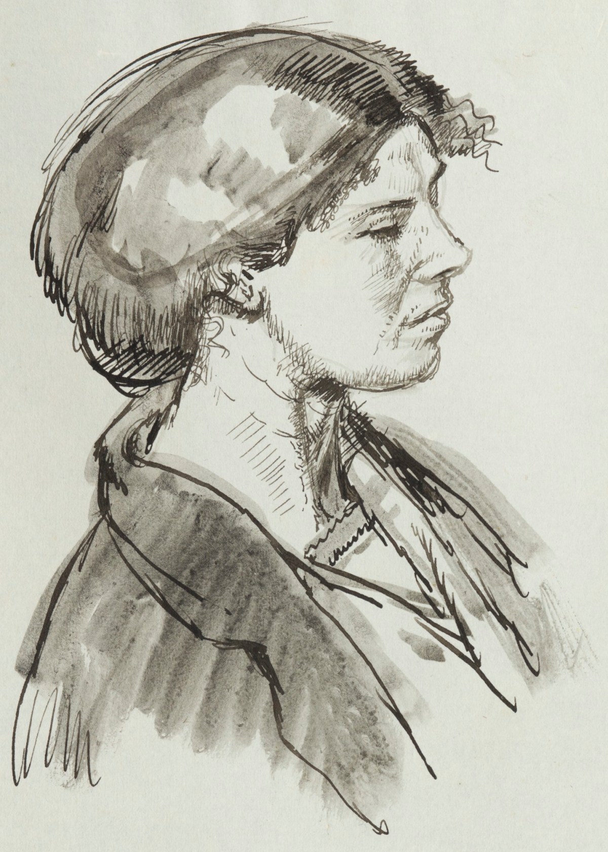 Study of Dorothy Hutton | Works of Art | RA Collection | Royal Academy ...