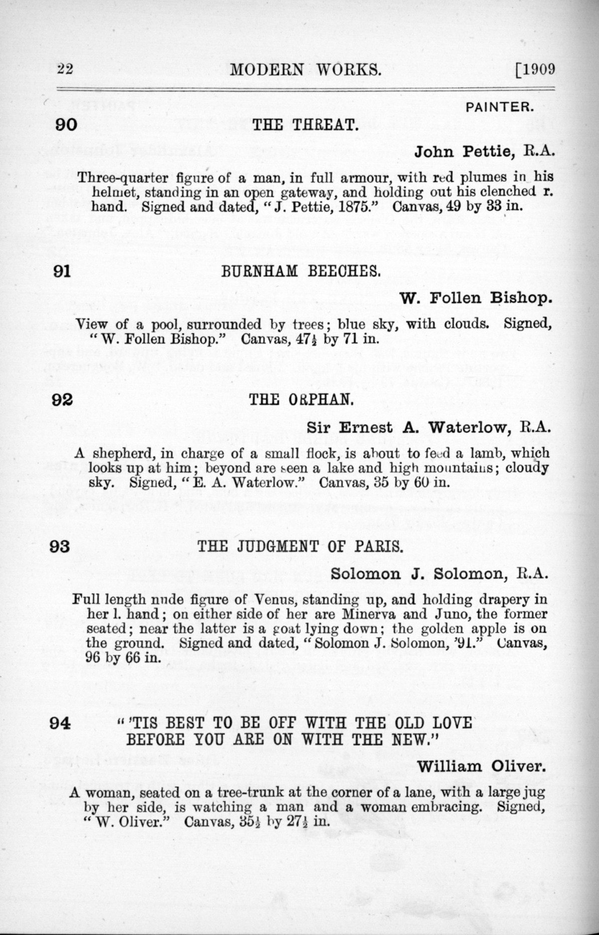 1909 - George McCulloch's collection of modern painting and sculpture ...