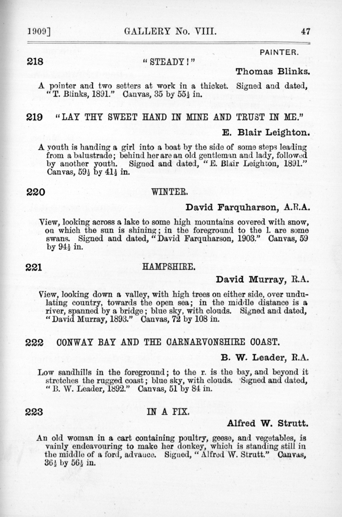 1909 - George McCulloch's collection of modern painting and sculpture ...