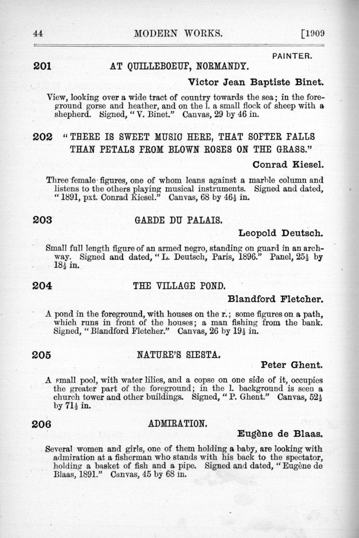 1909 - George McCulloch's collection of modern painting and sculpture ...