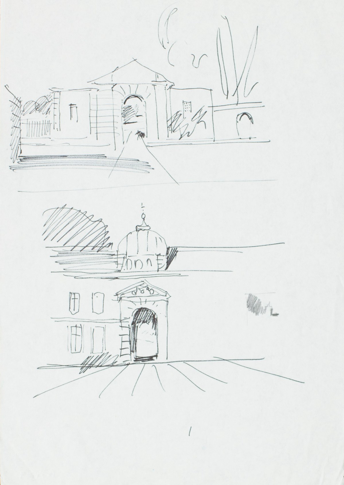 Sketches of Two Structures | Works of Art | RA Collection | Royal ...