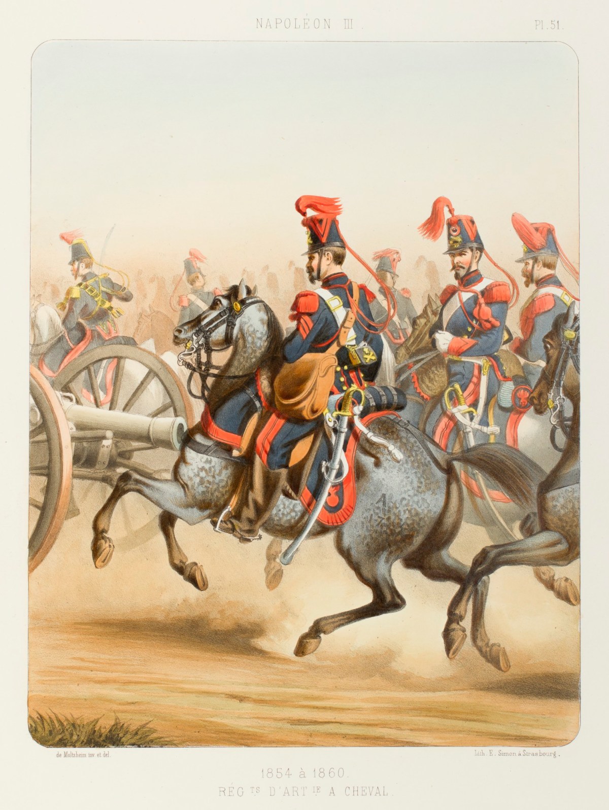 Mounted artillery regiments (1854-60) | Works of Art | RA Collection ...