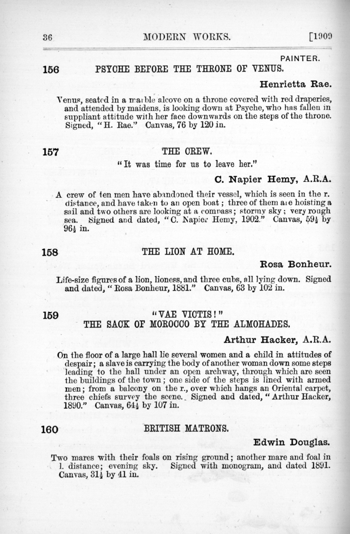1909 - George McCulloch's collection of modern painting and sculpture ...