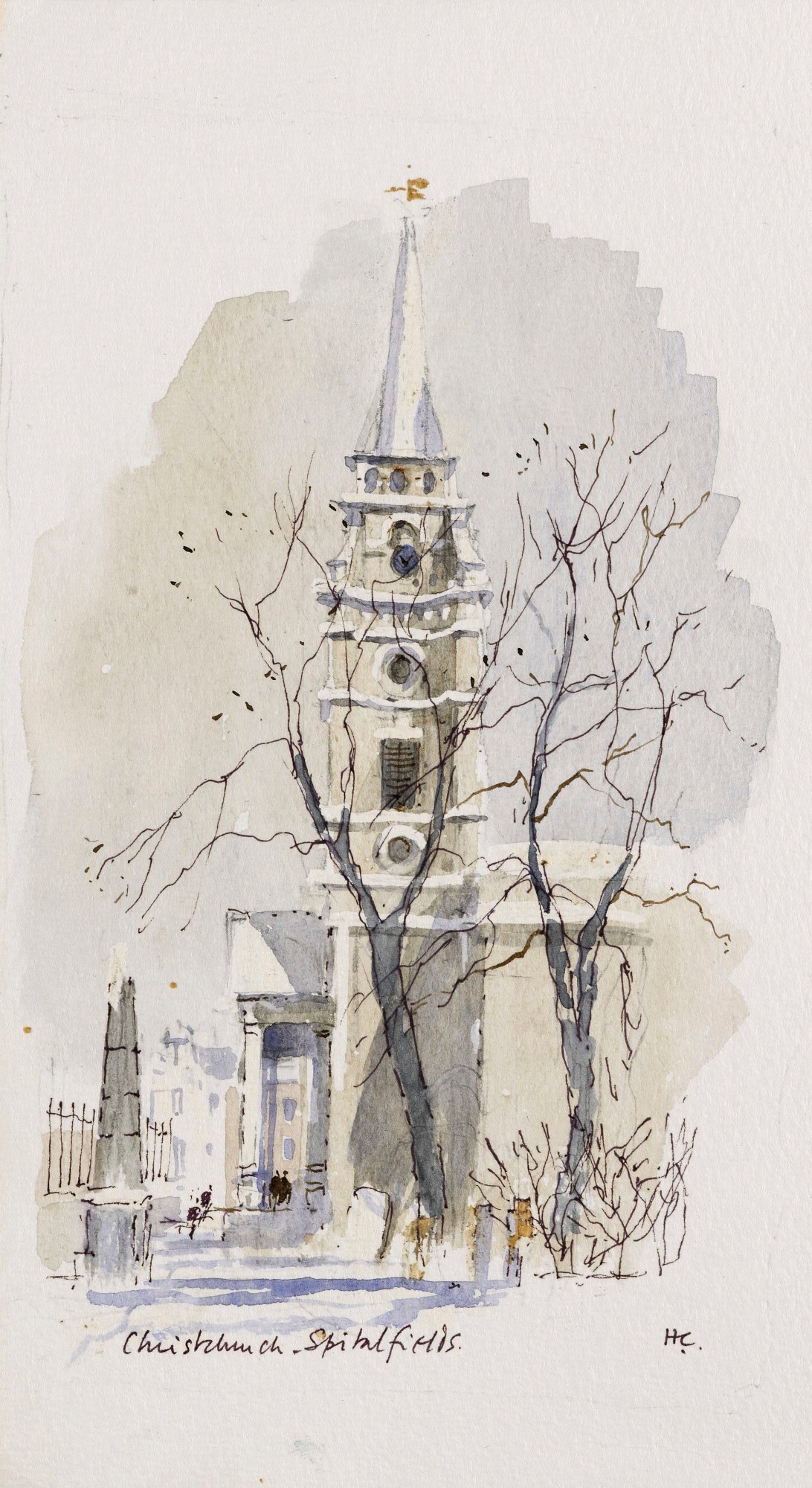 Christchurch, Spitalfields | Works of Art | RA Collection | Royal ...