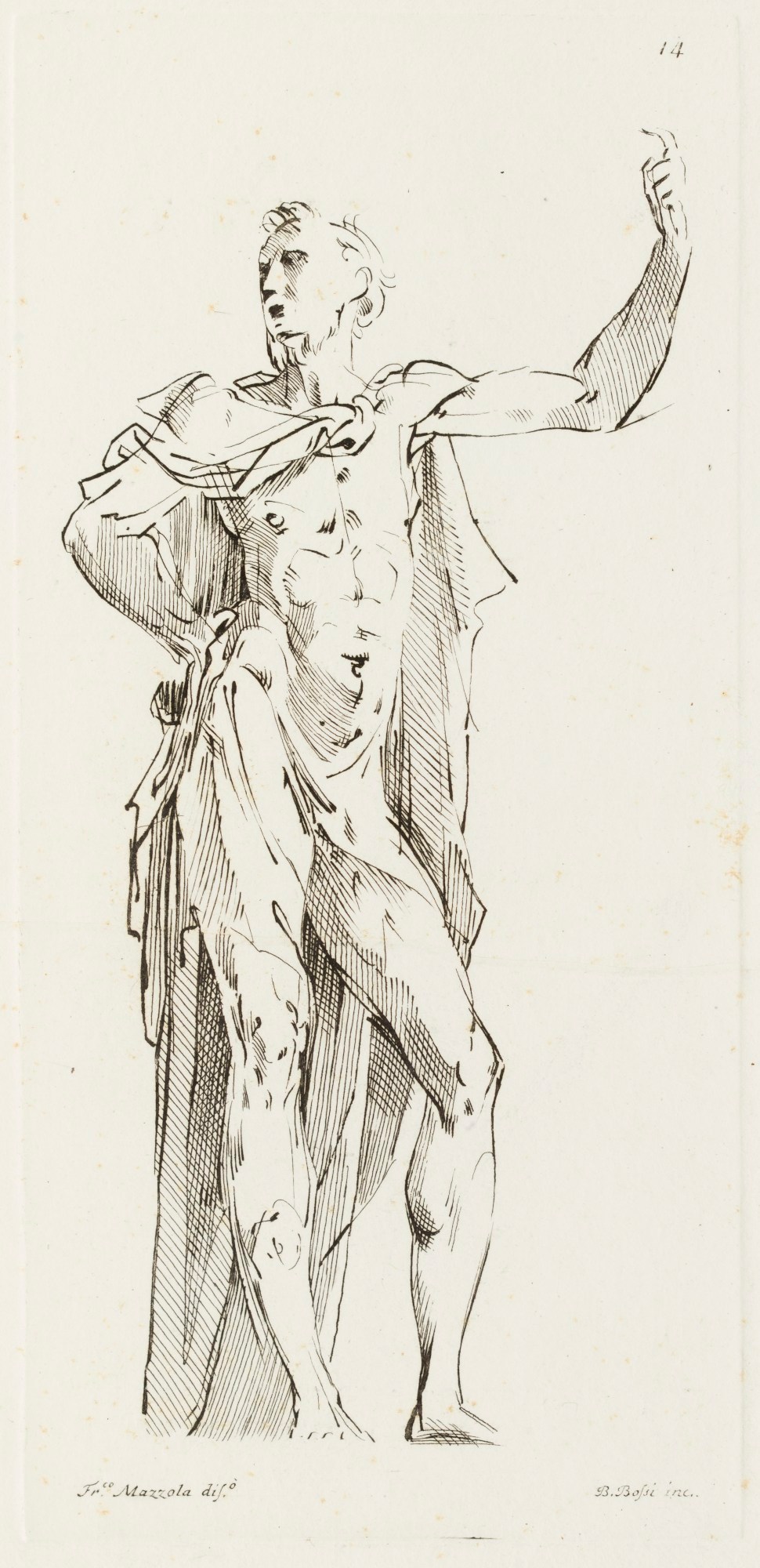 how to draw man with arms raised