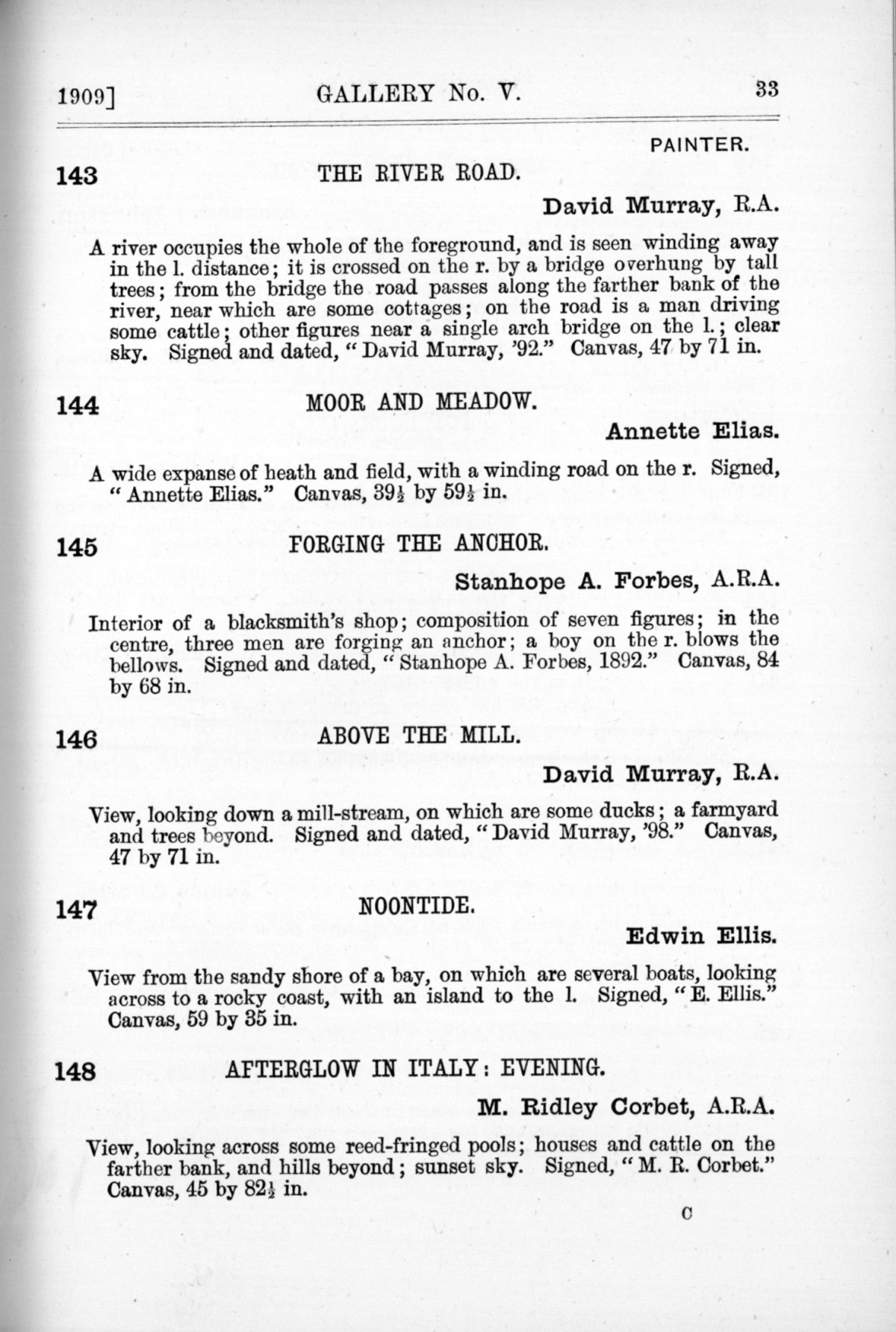 1909 - George McCulloch's collection of modern painting and sculpture ...