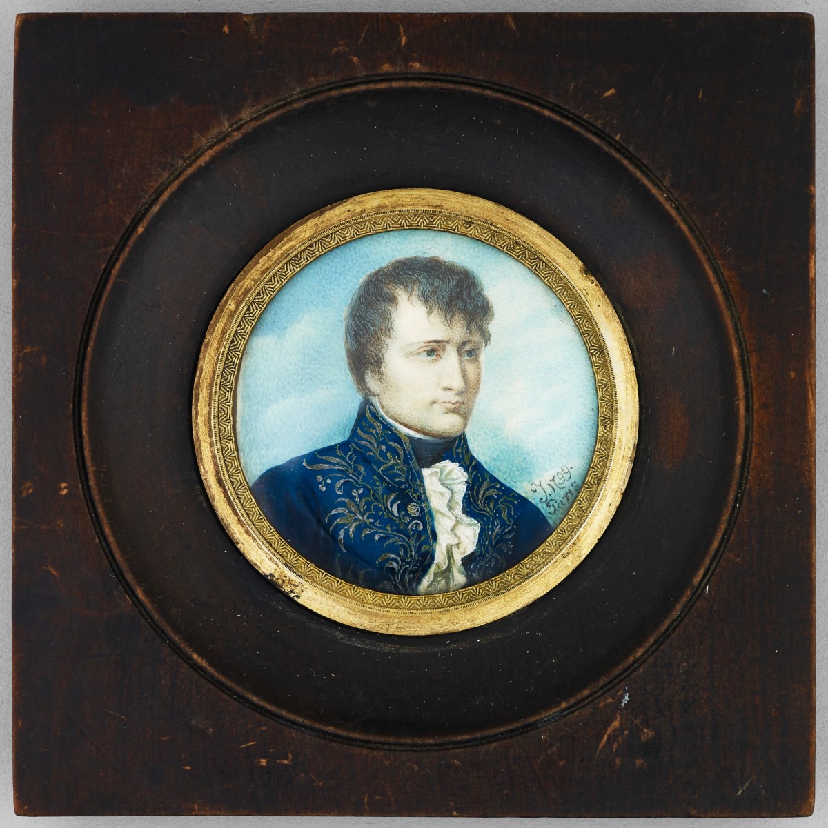 Miniature portrait of Napoléon Bonaparte | Works of Art | RA Collection ...