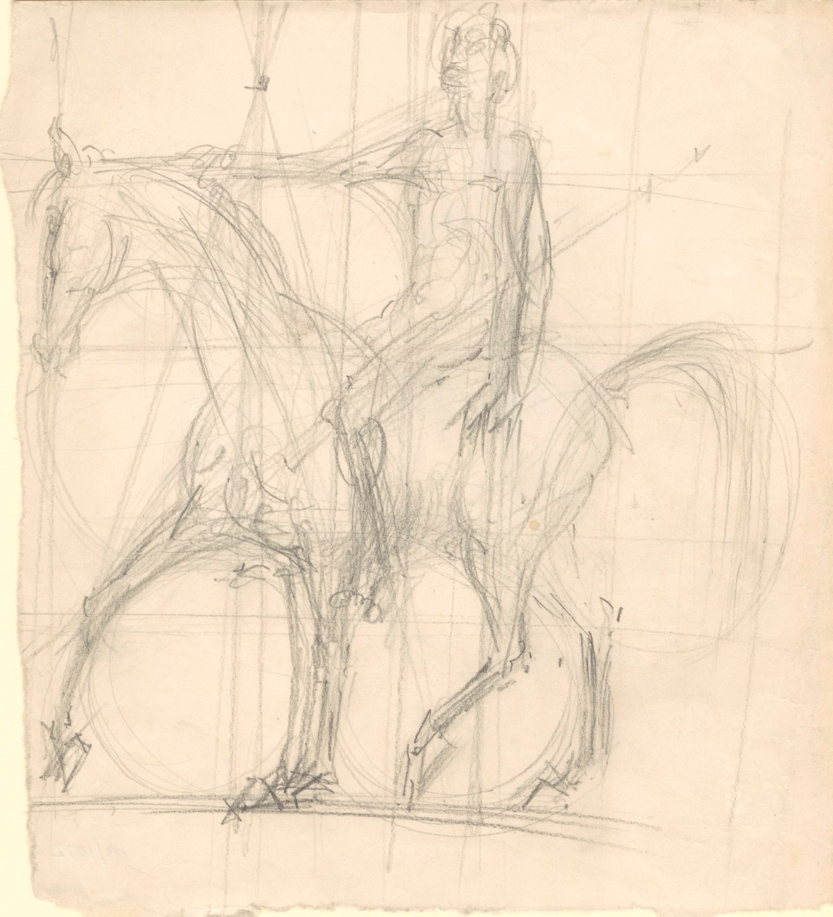 Drawing for 'Kronos' | Works of Art | RA Collection | Royal Academy of Arts