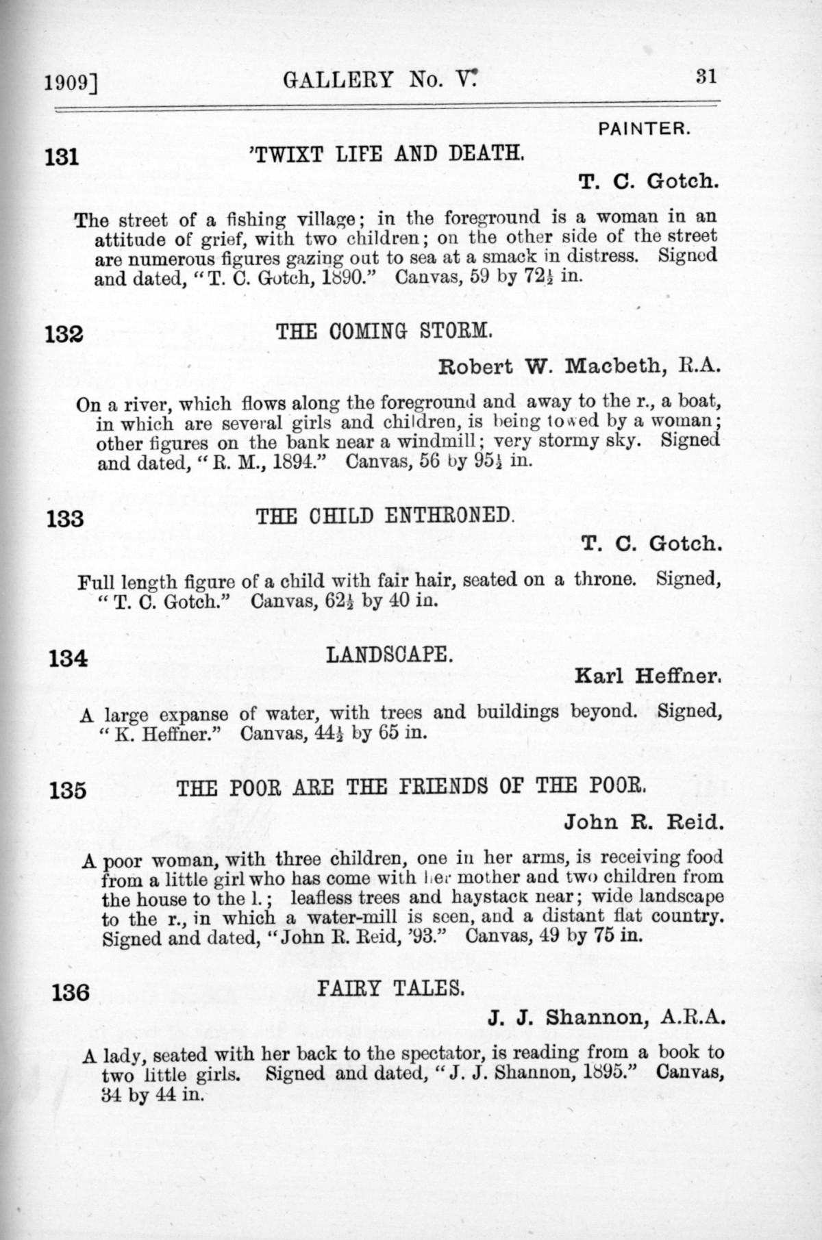 1909 - George McCulloch's collection of modern painting and sculpture ...