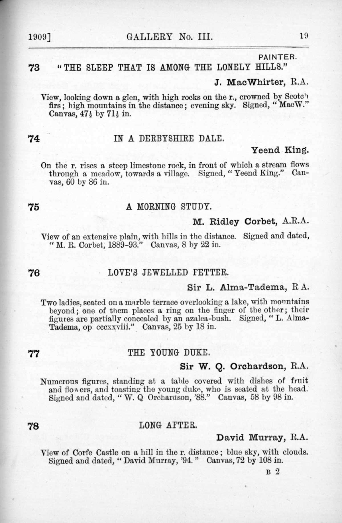 1909 - George McCulloch's collection of modern painting and sculpture ...