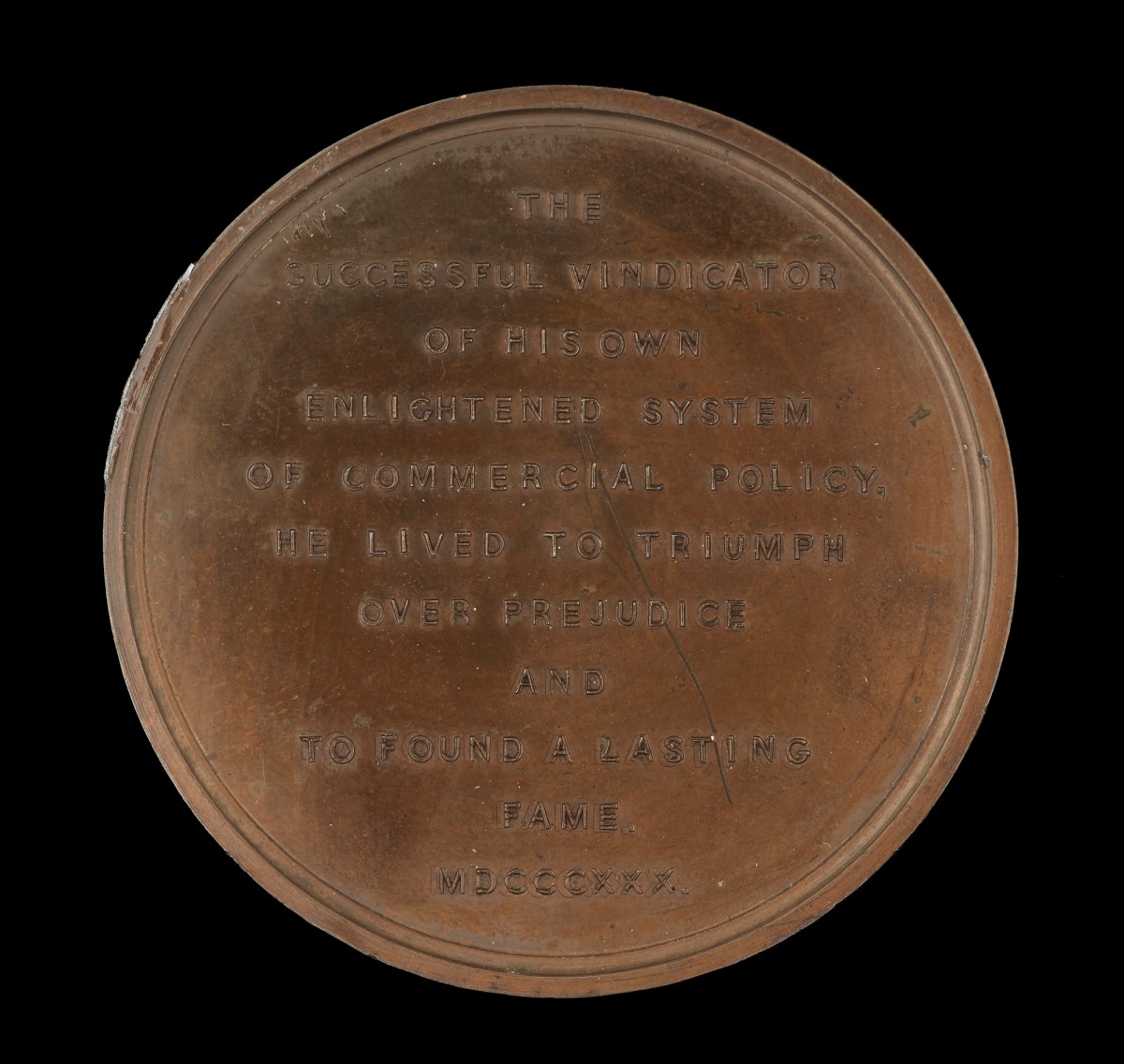 William Huskisson (1770-1830), bronze commemorative medal. 1830 | Works ...