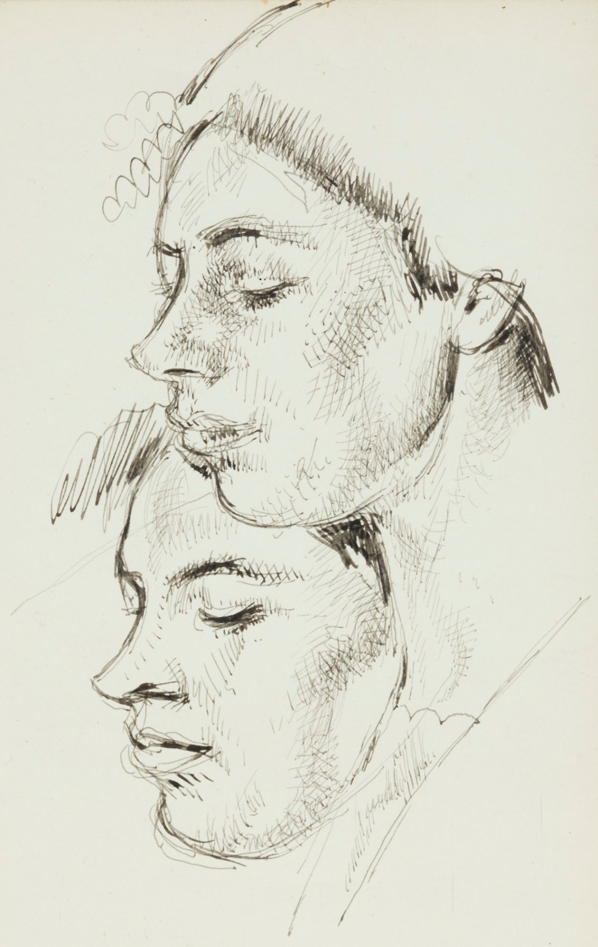 Two studies of Dorothy Hutton | Works of Art | RA Collection | Royal ...