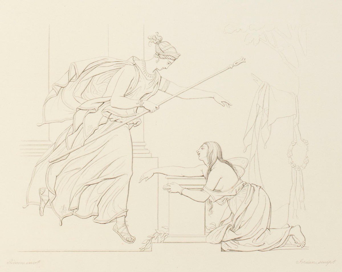 Psyche kneeling at a shrine. | Works of Art | RA Collection | Royal ...