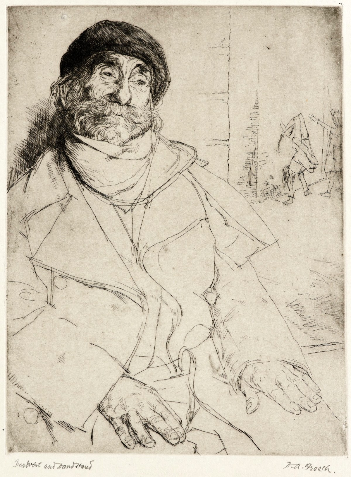 Headrest and Handstand | Works of Art | RA Collection | Royal Academy ...