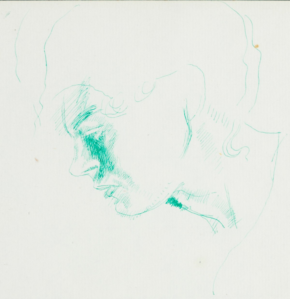 Dorothy Hutton looking down | Works of Art | RA Collection | Royal ...