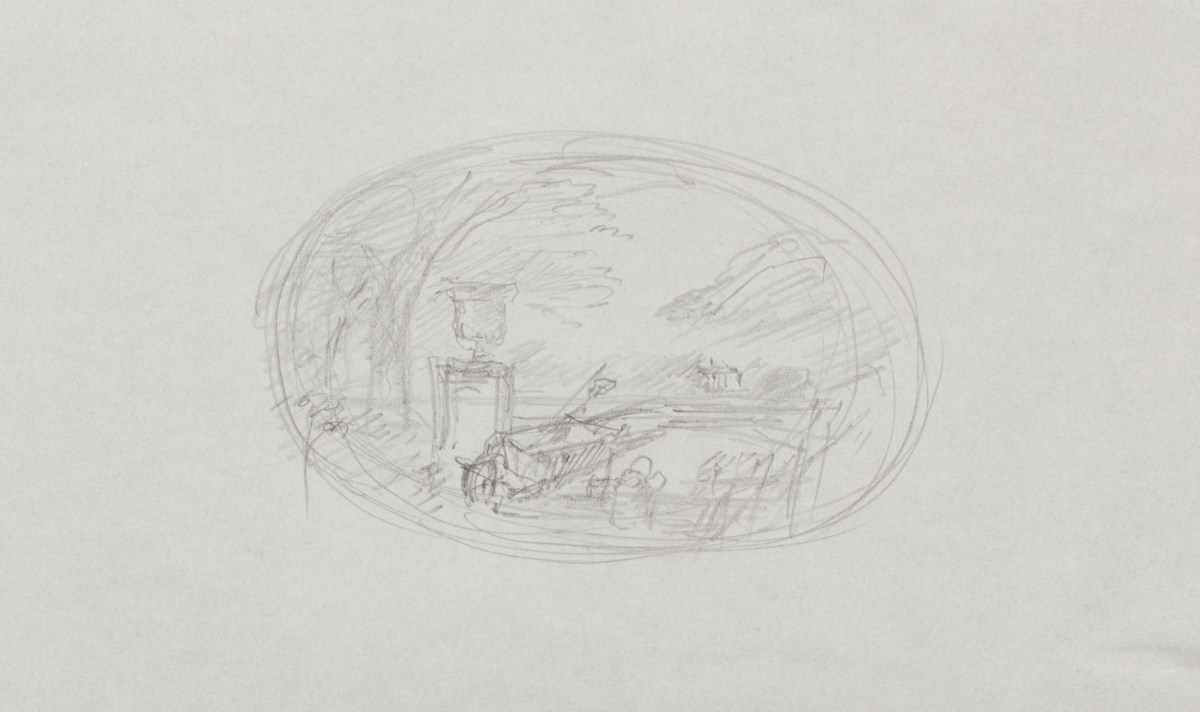 Sketch for Halcyon Days | Works of Art | RA Collection | Royal Academy ...