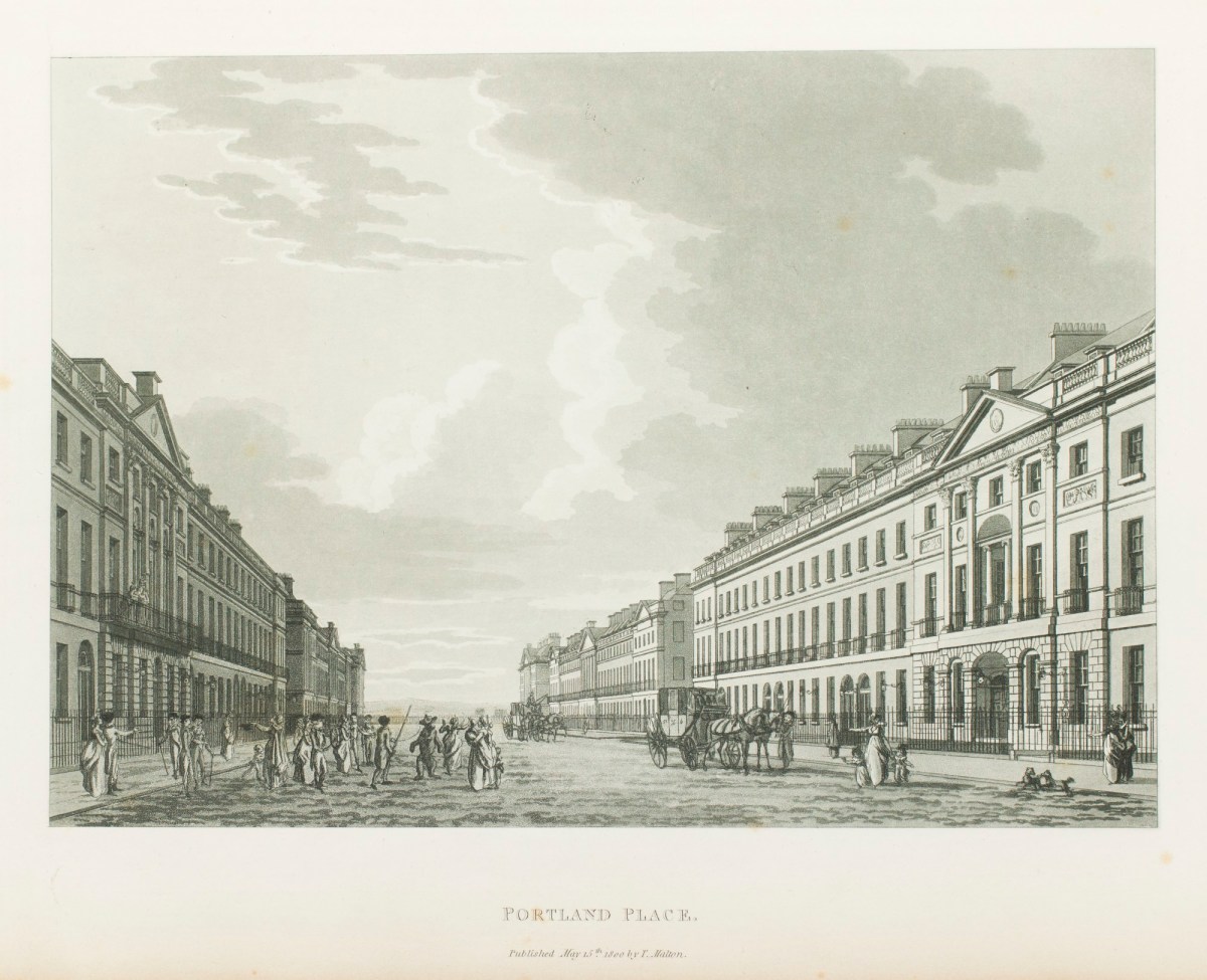 Portland Place. | Works of Art | RA Collection | Royal Academy of Arts