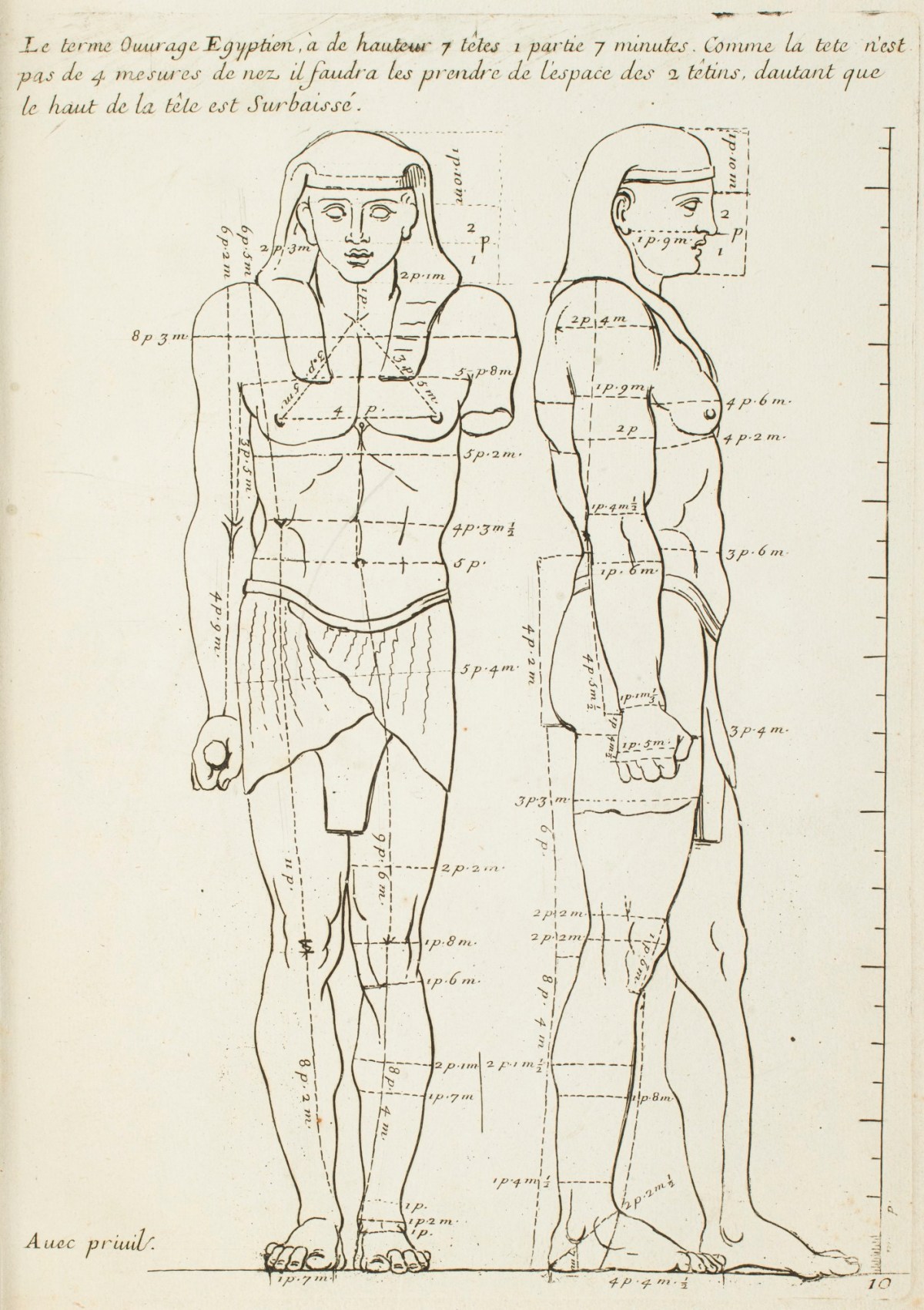 how to draw egyptian figures
