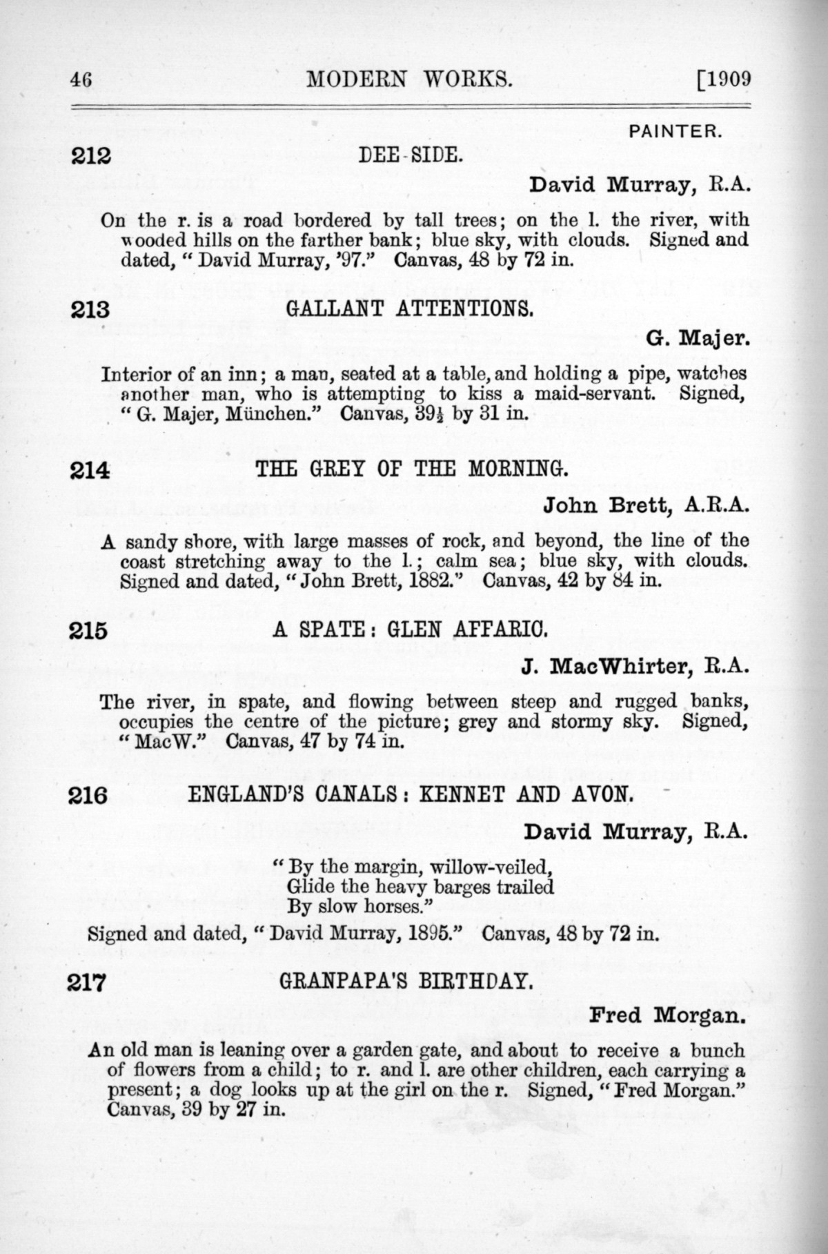 1909 - George McCulloch's collection of modern painting and sculpture ...