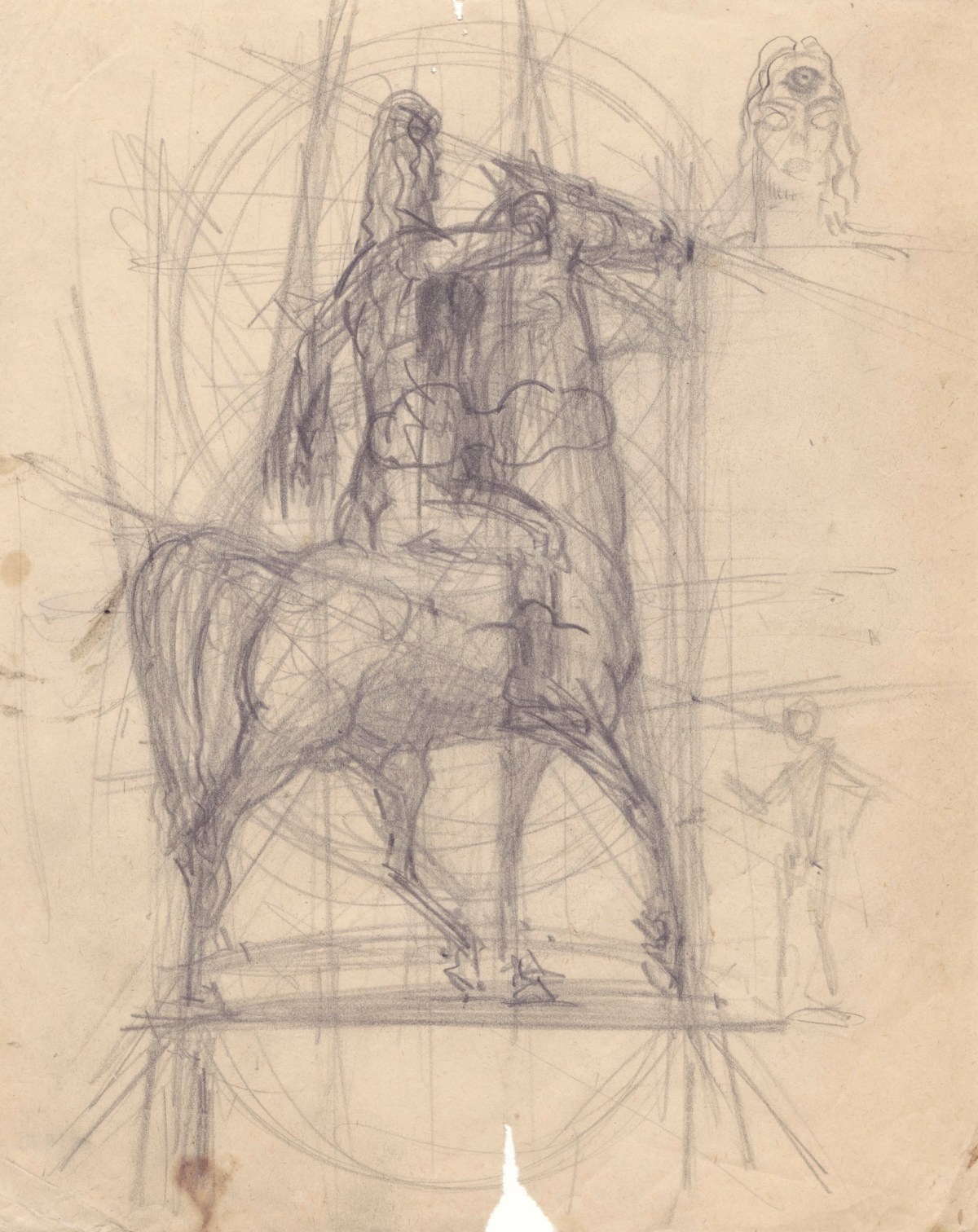 Drawings for 'Kronos' | Works of Art | RA Collection | Royal Academy of ...