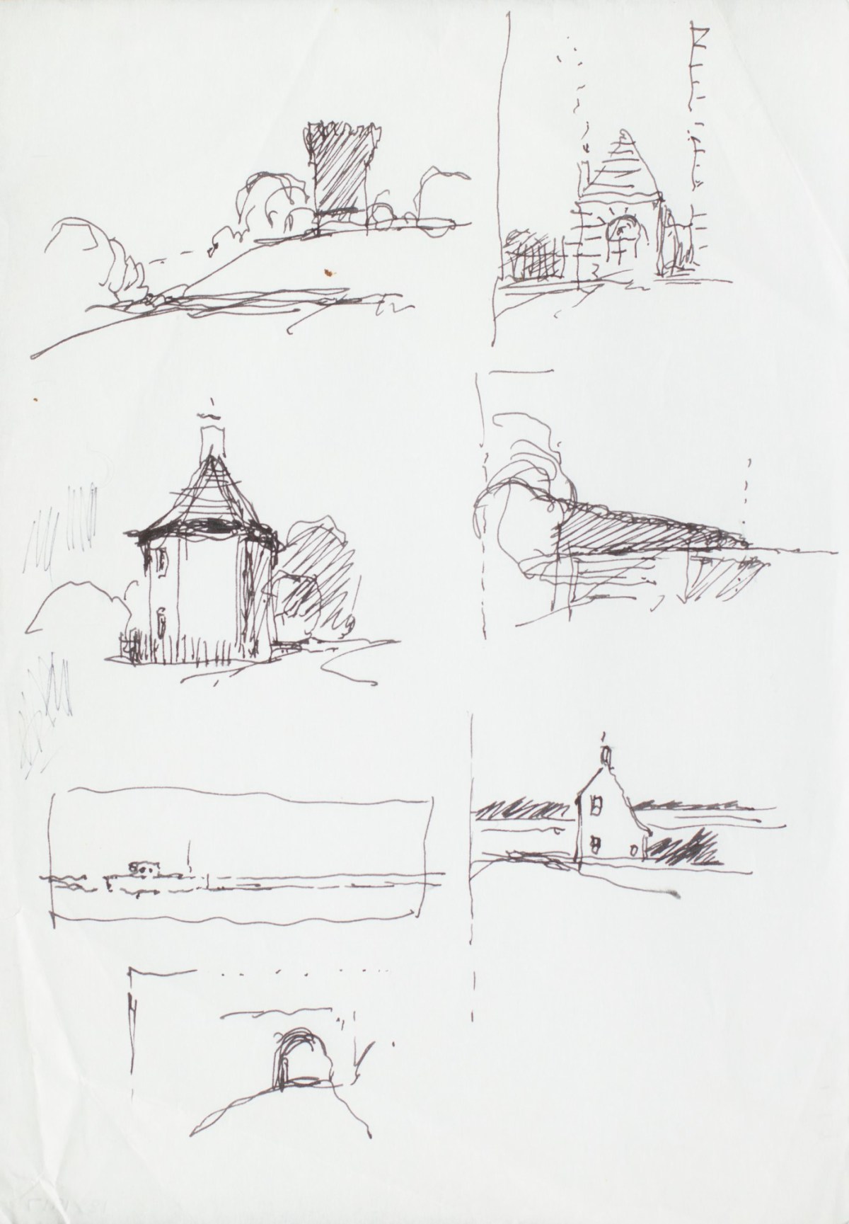 Collection of structural sketches | Works of Art | RA Collection ...