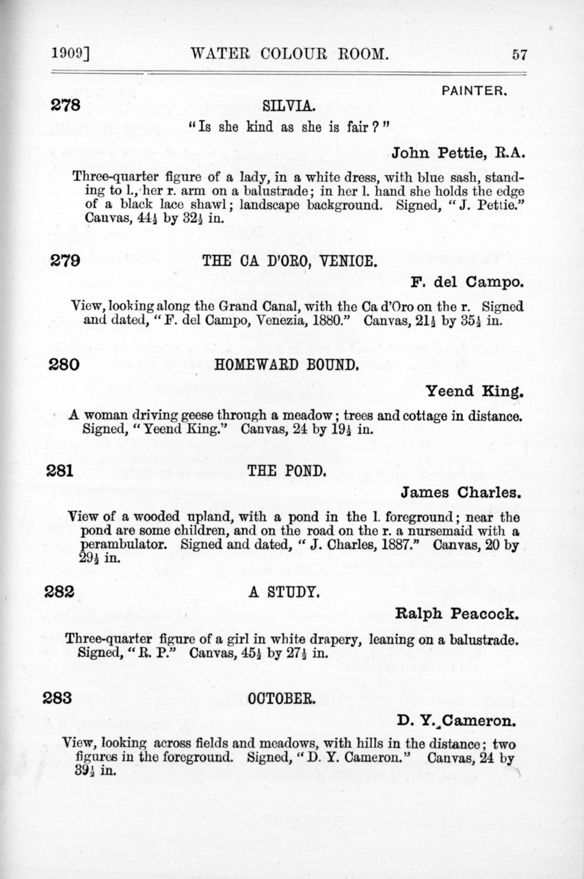 1909 - George McCulloch's collection of modern painting and sculpture ...