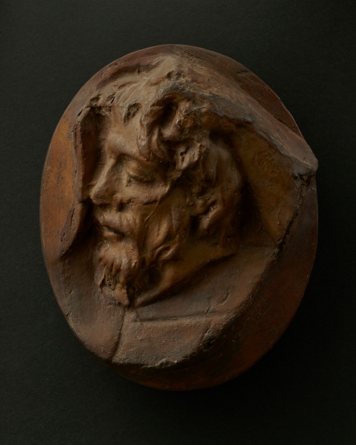 Cast of Dacian head held by a right hand | Works of Art | RA Collection ...