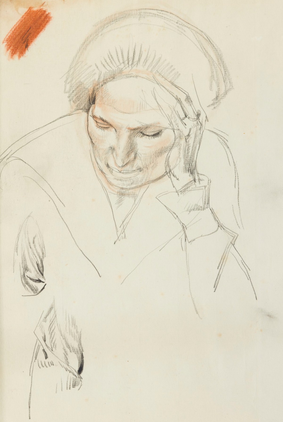 Portrait study of Dorothy Hutton | Works of Art | RA Collection | Royal ...