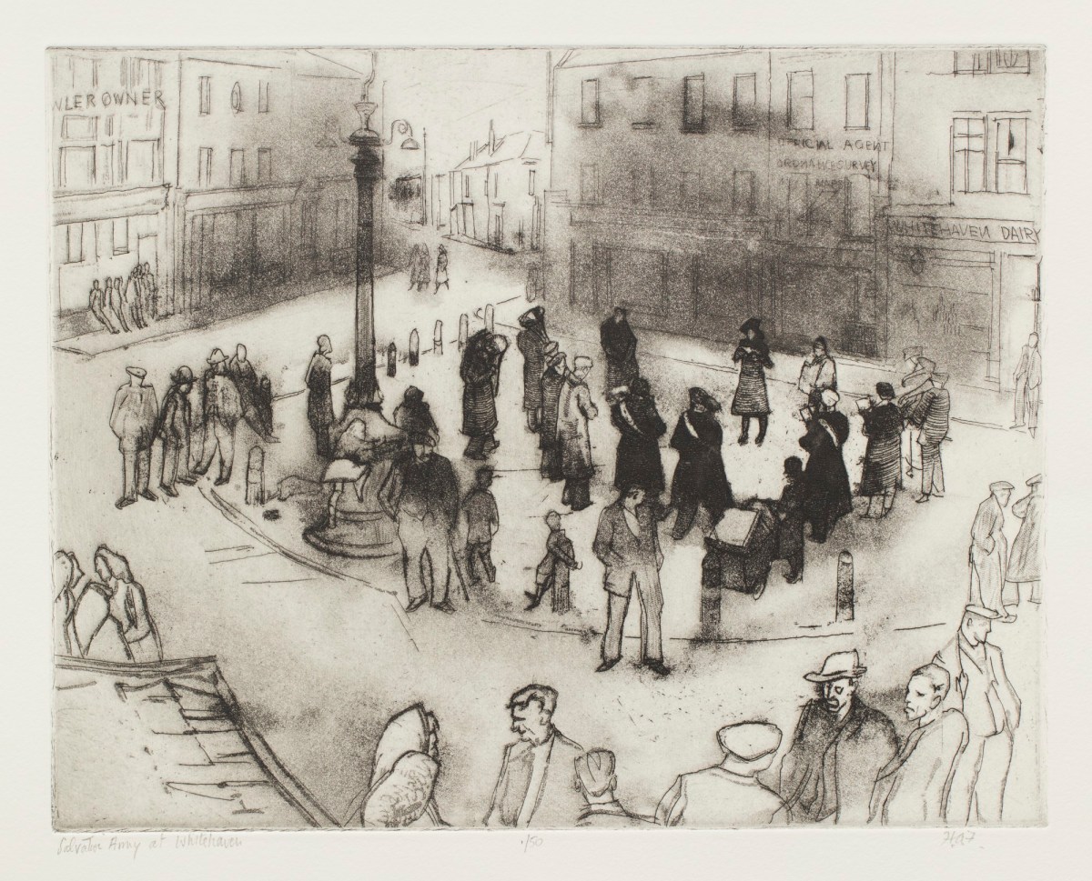 Salvation Army at Whitehaven | Works of Art | RA Collection | Royal ...