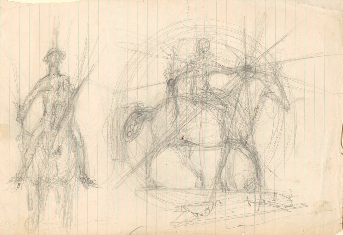 Drawing for 'Kronos' | Works of Art | RA Collection | Royal Academy of Arts