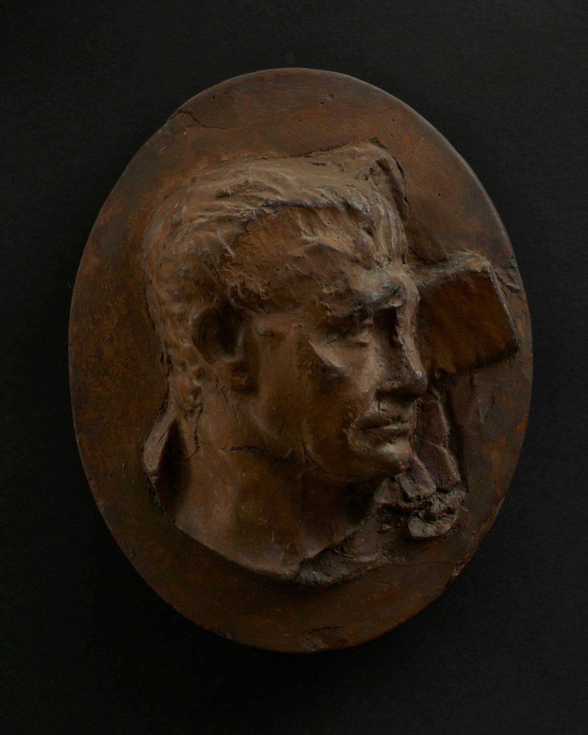 Cast of the head of Trajan | Works of Art | RA Collection | Royal ...