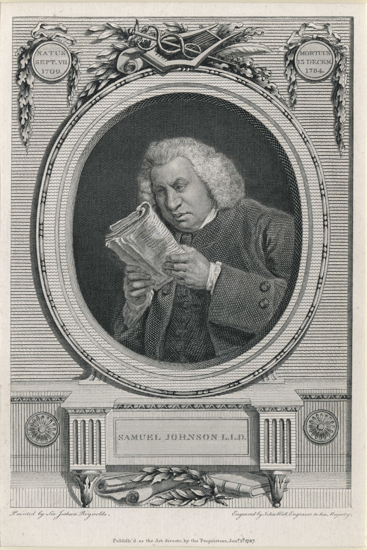 Portrait of Samuel Johnson | Works of Art | RA Collection | Royal ...