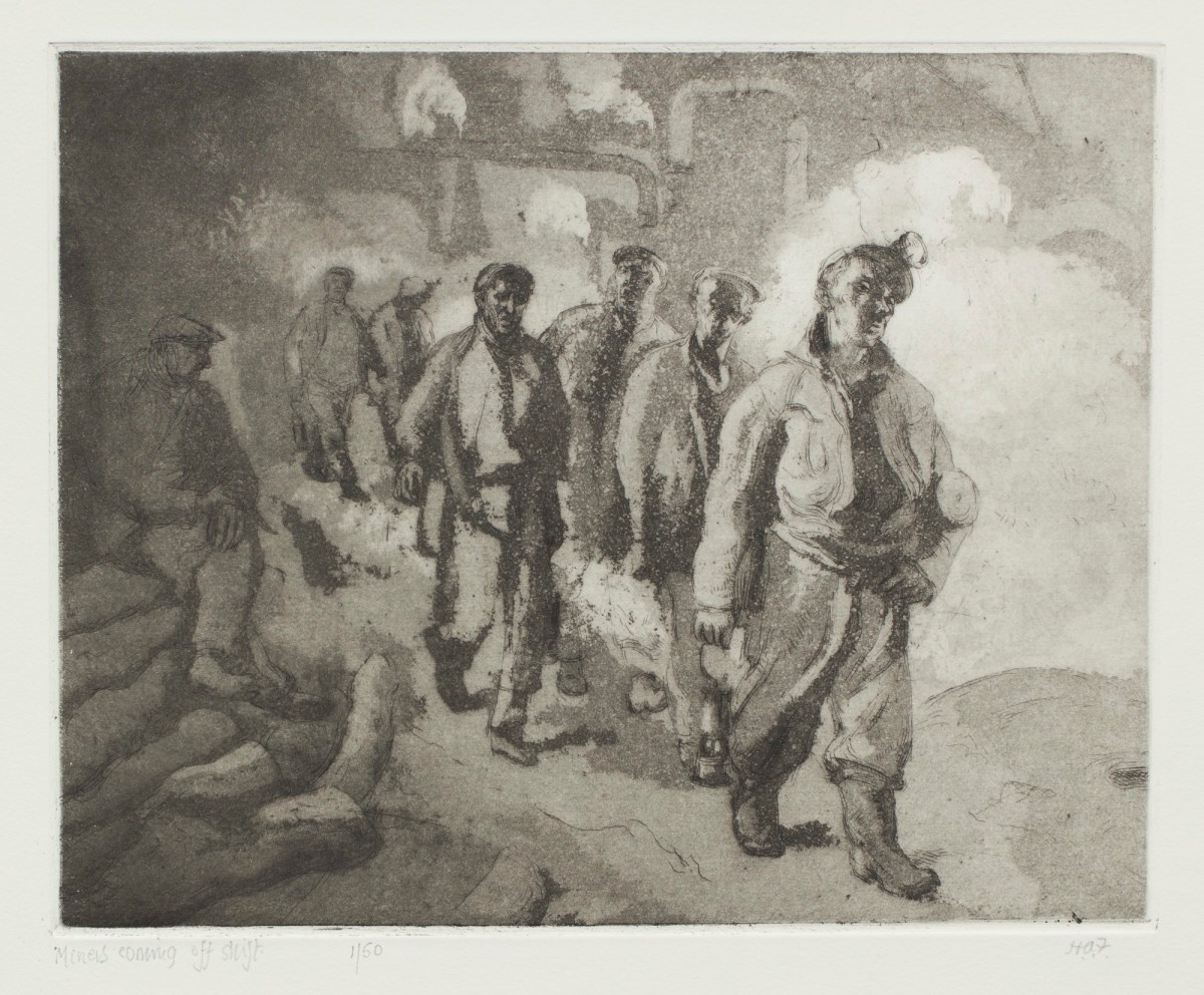 Miners coming off shift | Works of Art | RA Collection | Royal Academy ...