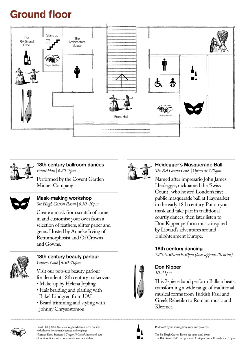 Masquerade | Event | Royal Academy of Arts