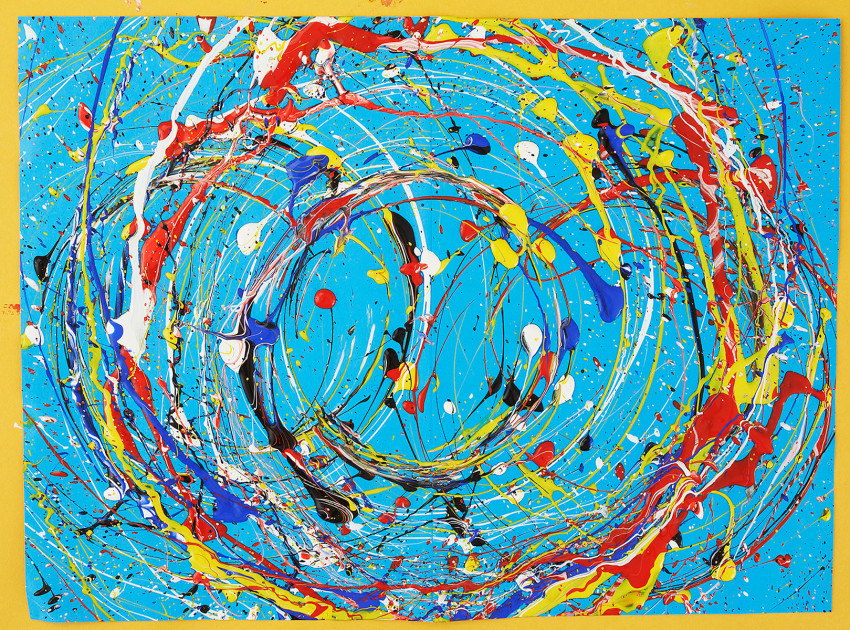 Family how-to: make a paint-splattering spinning top | Article | Royal ...