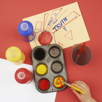 Family how-to: paint a protest poster | Blog | Royal Academy of Arts