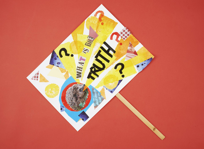 Family how-to: paint a protest poster | Blog | Royal Academy of Arts